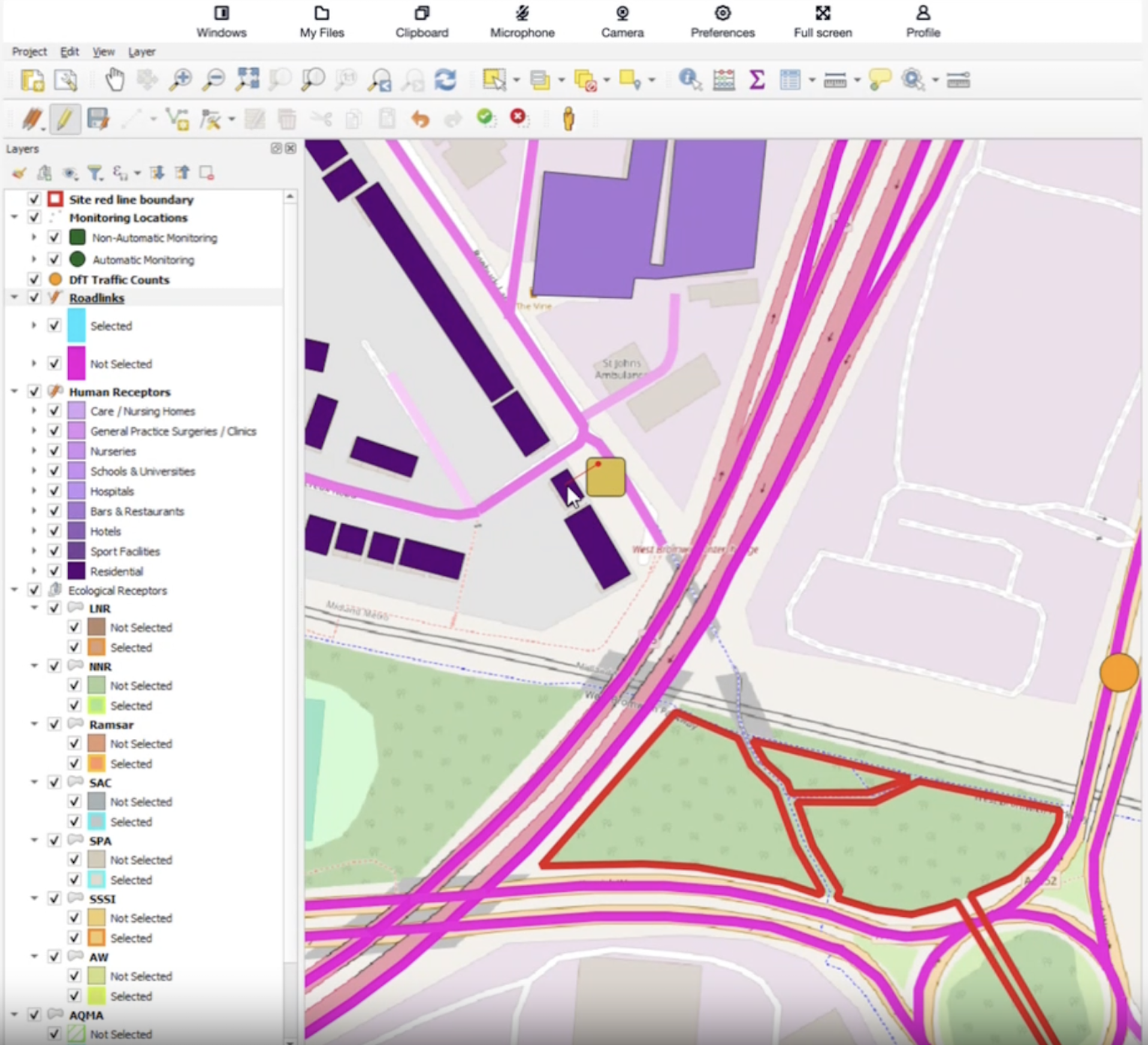 How to use Street View in built-in QGIS